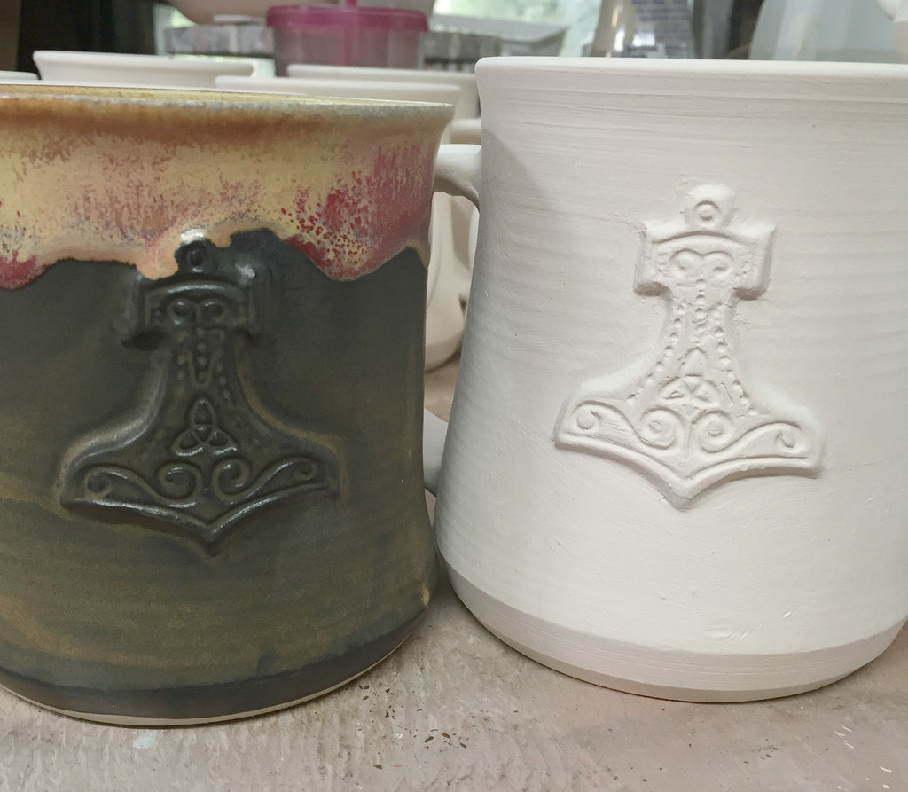 Adventures in Mold Making Part I - Plaster Sprigs for Pottery – SwampFires